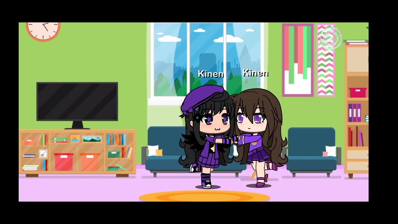 back on gacha life and new oufit - YouTube