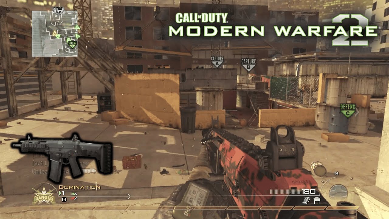 Call of Duty: Modern Warfare 2 | ACR Red Tiger - Gameplay (2009 ...