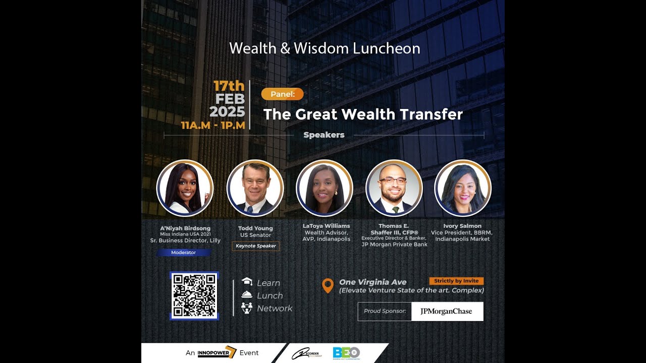 Wealth & Wisdom Luncheon Event Promo 2025 All Speakers - YouTube