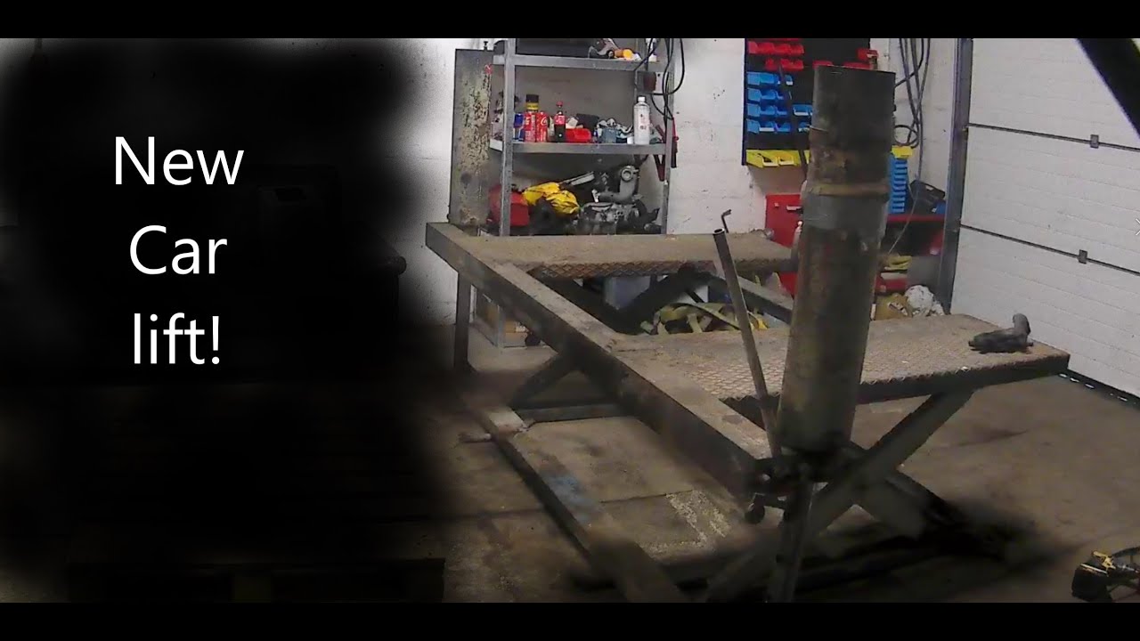 Getting a car lift for my garage - YouTube