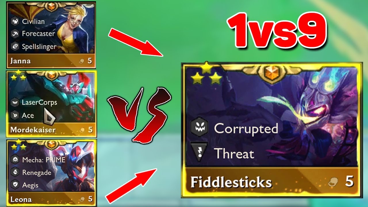 3 Star Fiddlesticks VS Bug Abuser And... ?!! TFT SET 8 - YouTube