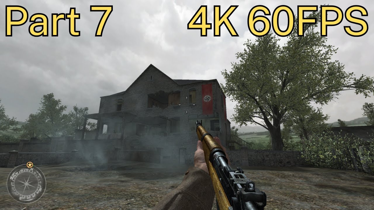 Call of Duty 2 - Part 7 - British Campaign - The Battle for Caen ...