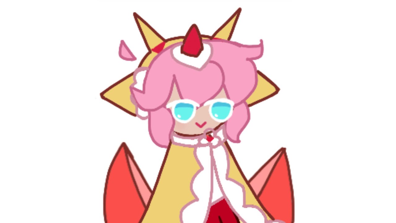 Strawberry Crepe Cookie spinning (CRK) - YouTube