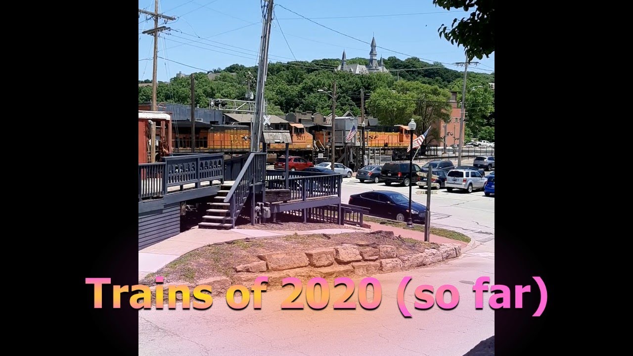 Trains I've seen in 2020 (a test video) - YouTube