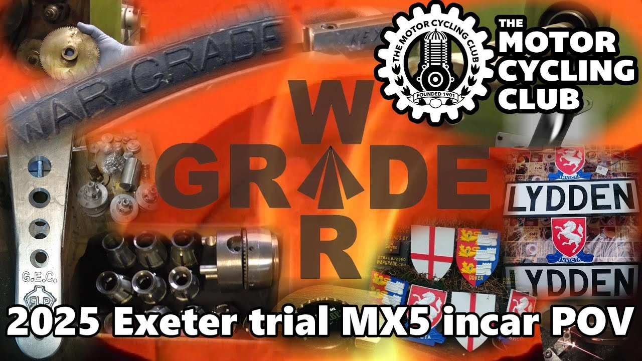 P1 MCC Exeter Trial 2025 long distance classic trial In car POV MX5 off ...