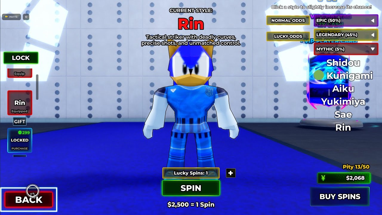 Playing Blue Lock Rivals With Rin - YouTube