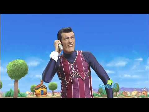 Robbie Rotten Accidentally Goes on Phone Signal - YouTube