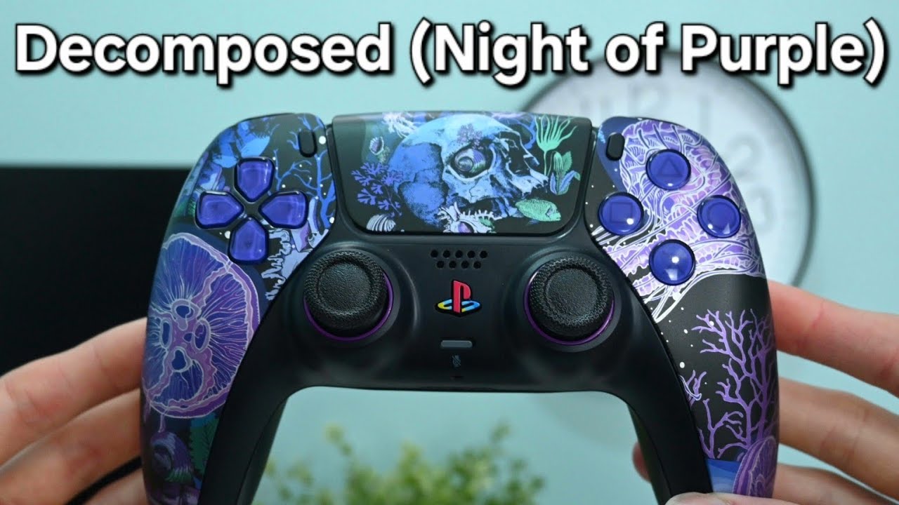 How To Build This Custom PS5 Controller (Decomposed - Night Of Purple ...