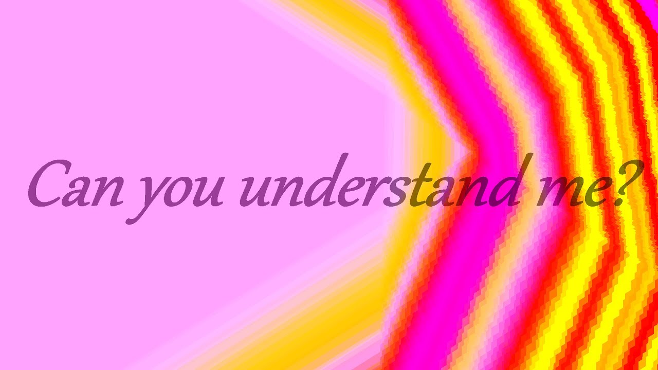 Can you understand me? - Song (The Day Of November) - YouTube