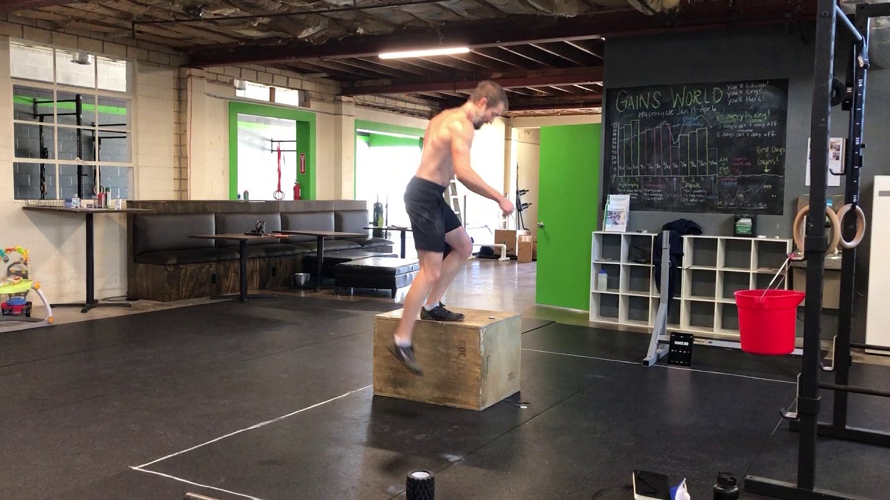 Demo: Farmer Carry Box Step Overs - YouTube