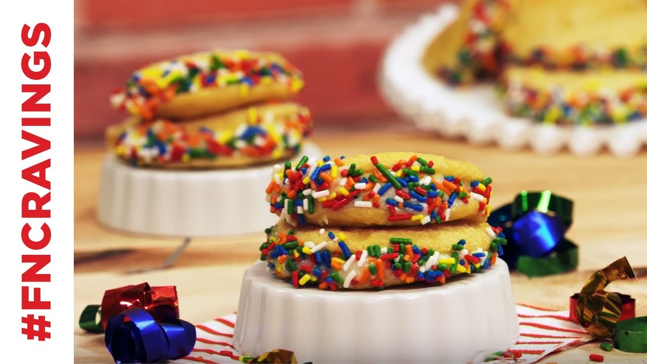 Birthday Sprinkle Whoopie Pies | Food Network - YouTube