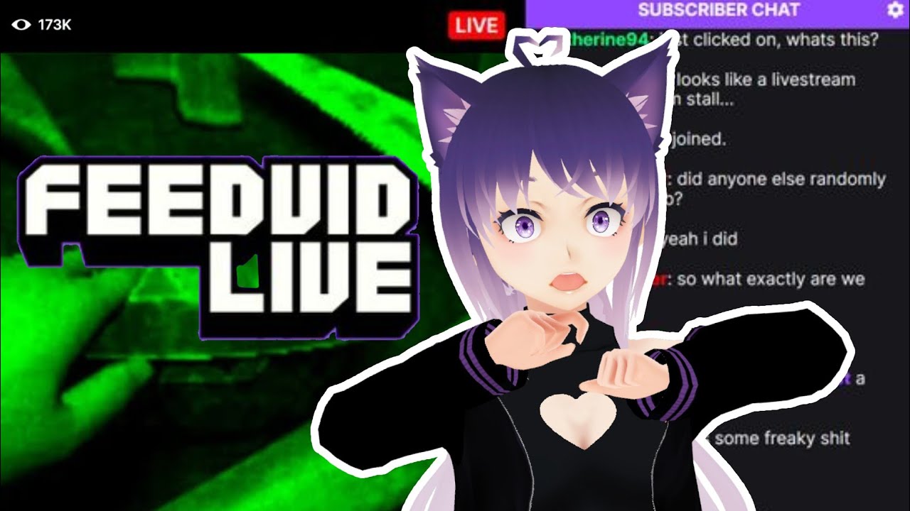 Did I just stumble upon a redroom?! (FeedVid Live Full Gameplay) - YouTube