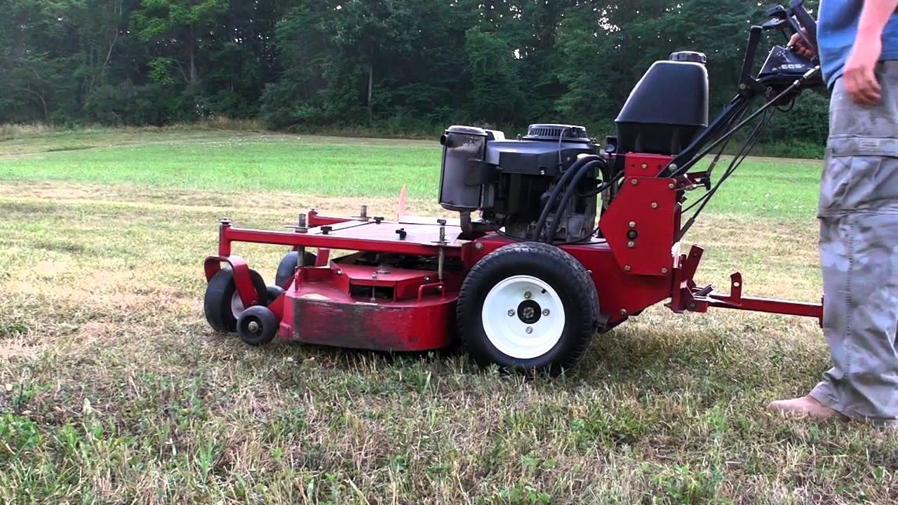 Exmark 48 Turf Tracer HP Commercial Hydro Lawn Mower... - YouTube