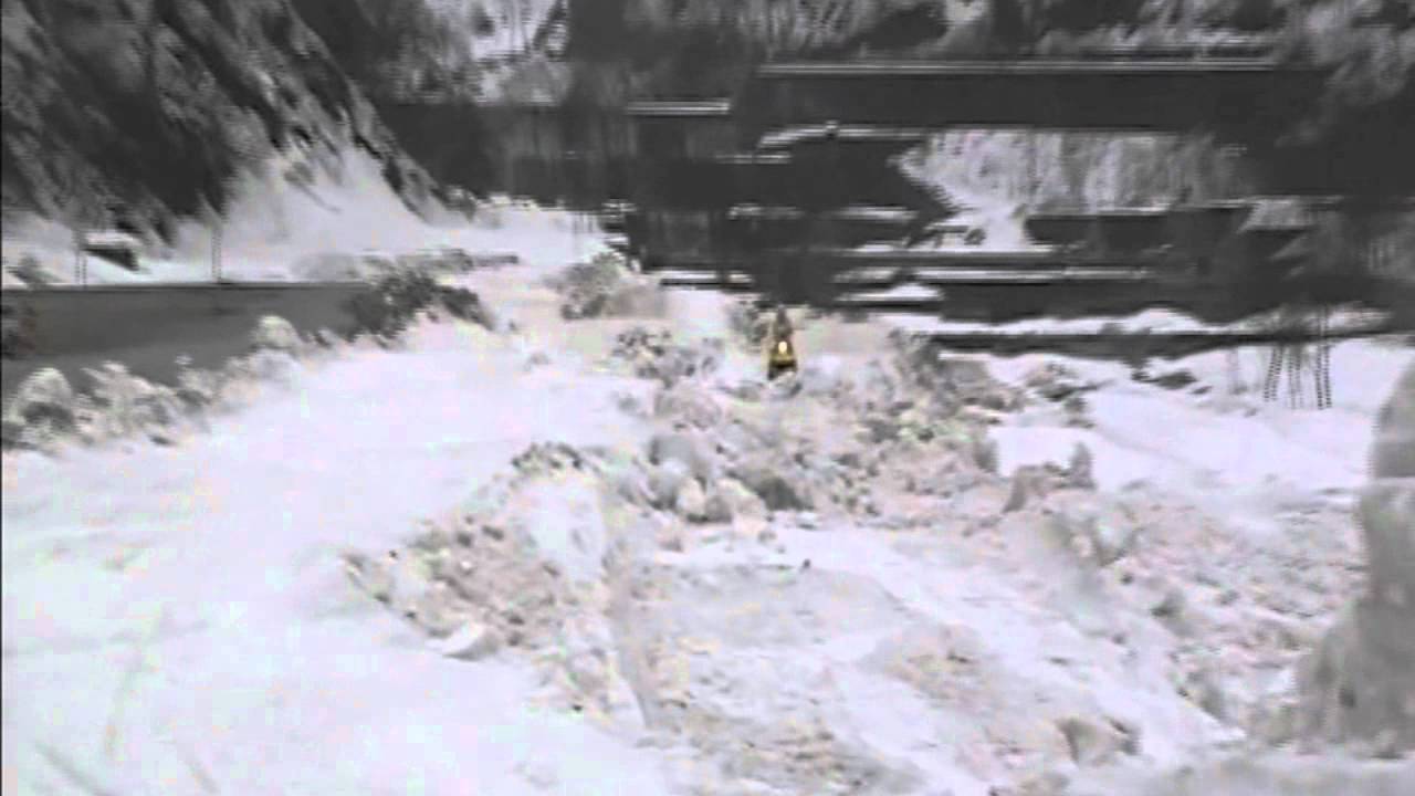 Snowmobiling in Japan - YouTube