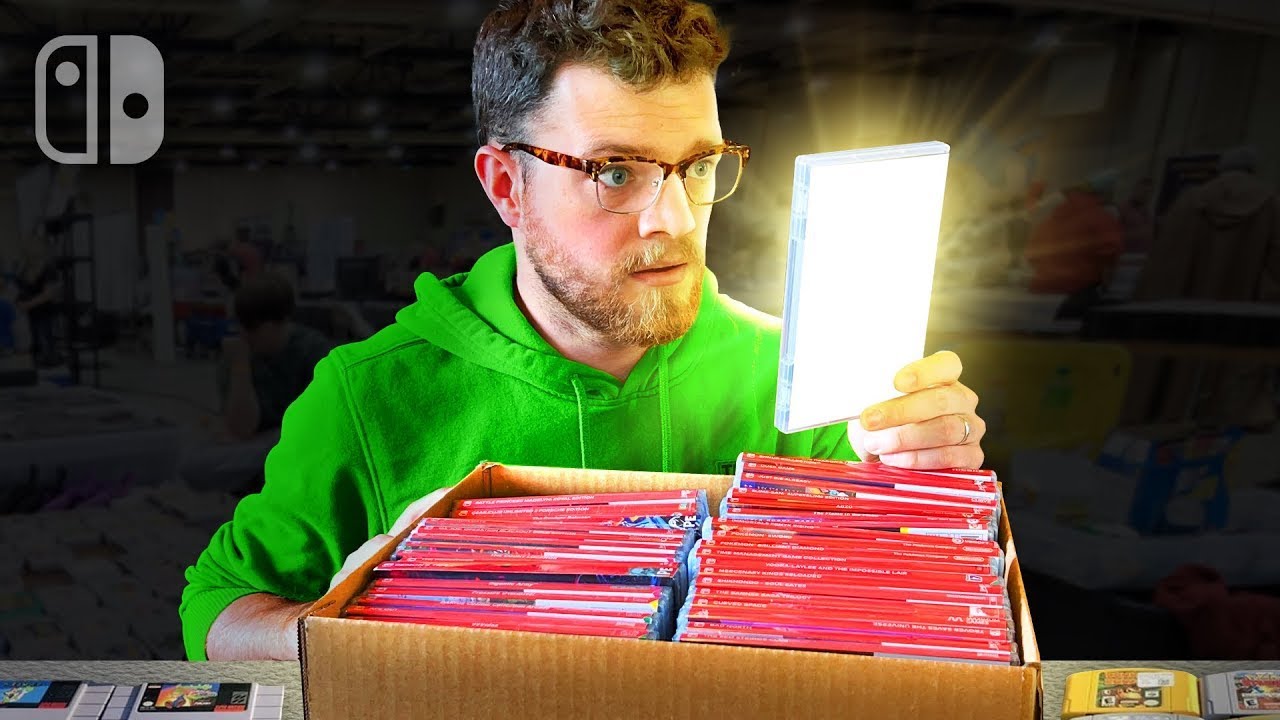 Hunting Down the RAREST Switch Games! - YouTube