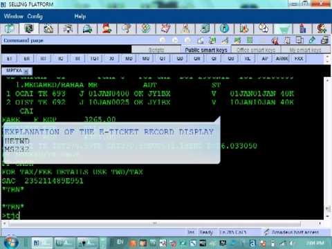 Steps to VOID an e-ticket - YouTube