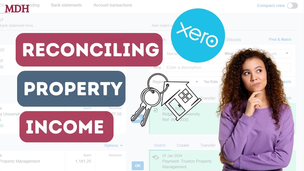 Master Property Income Reconciliation In Xero! - YouTube