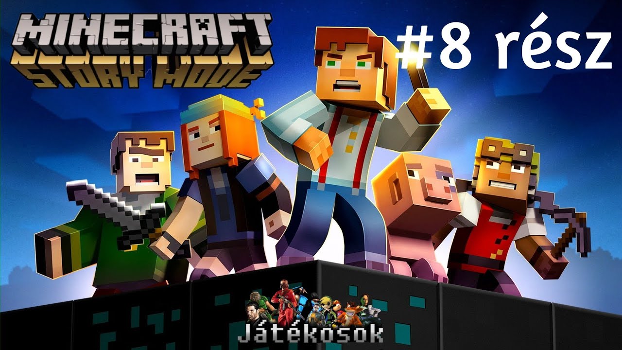 Minecraft Story Mode: 8. fejezet I Micsoda battleroále finálé! - YouTube