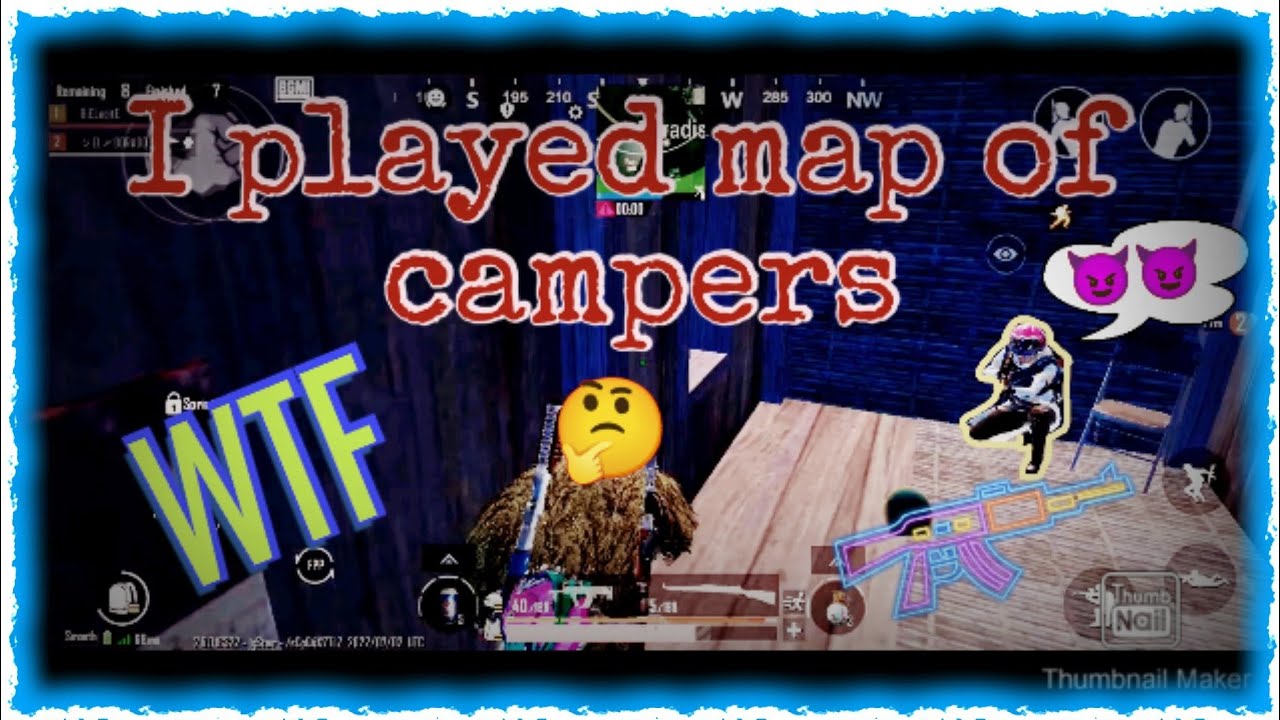 🤔The map of campers 🤔 - YouTube