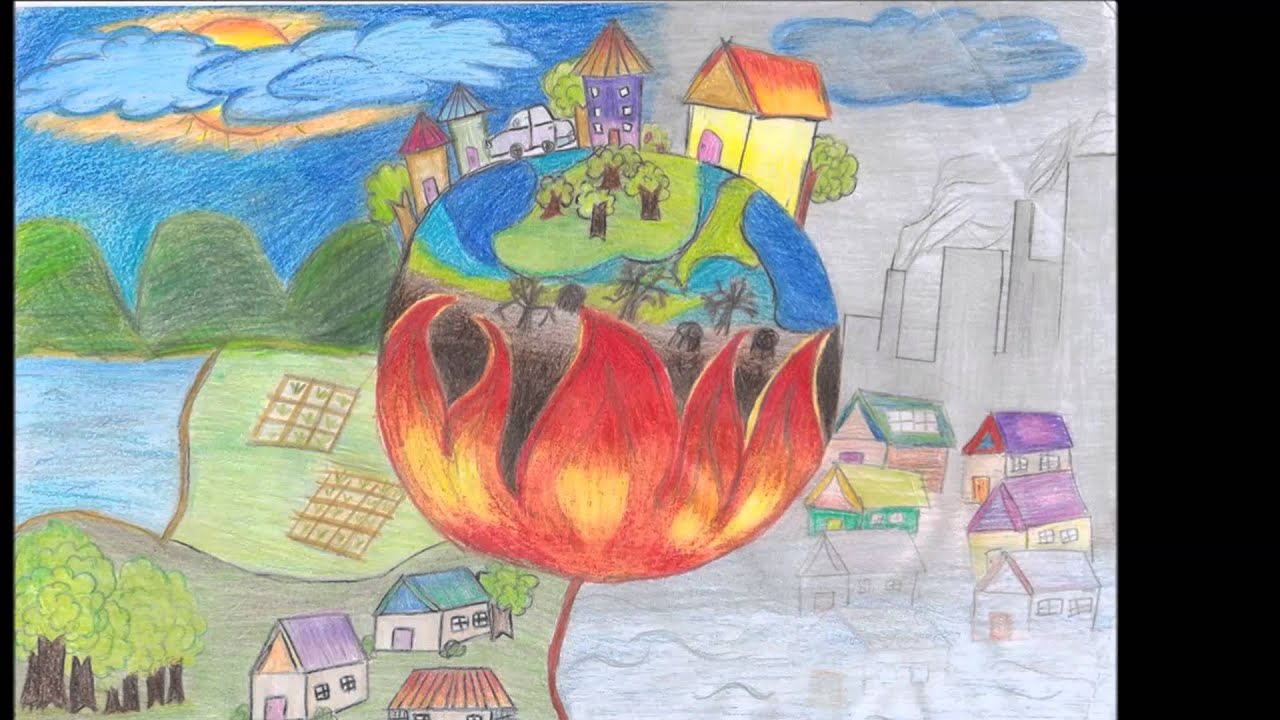 โลกร้อน[รูปวาด] - YouTube