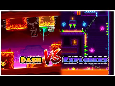 [4K] [2.2] Dash Or Explorers? Which level is better? | Geometry Dash ...