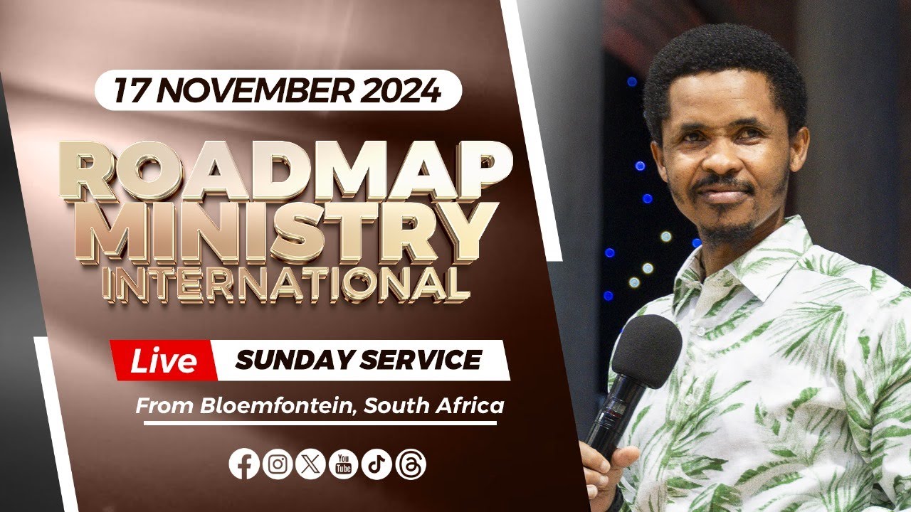 Roadmap Ministry International LIVE Sunday Service with Apostle David ...