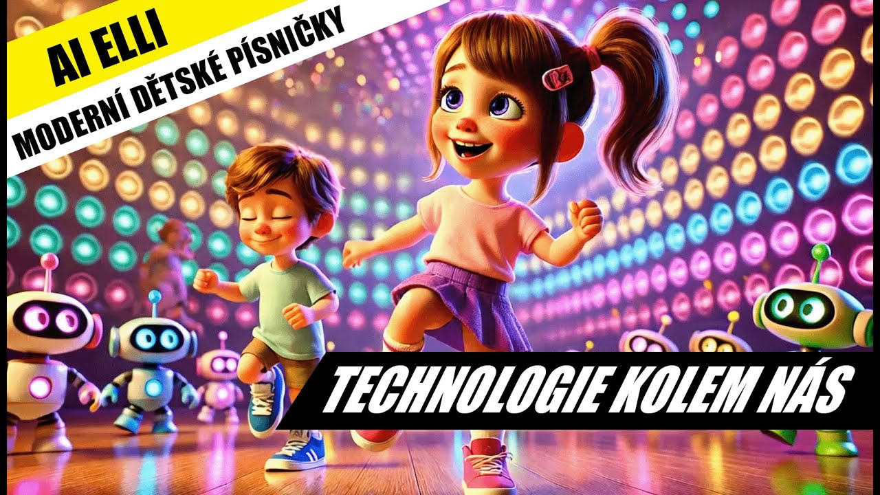 Technologie kolem nás | Veselá taneční písnička pro děti i dospělé ...