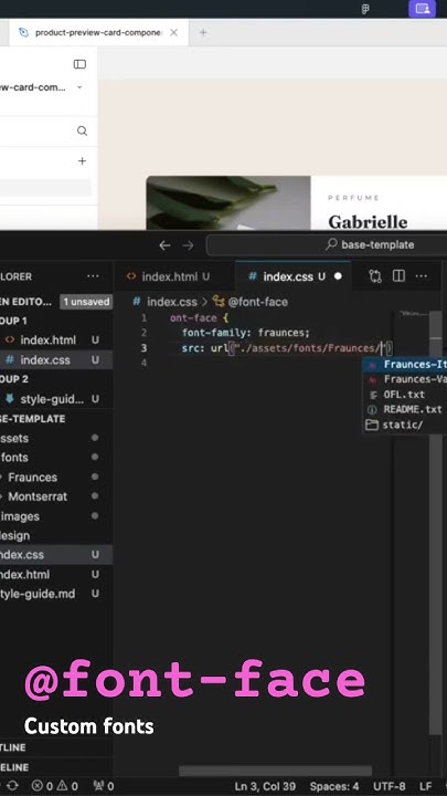 Css: Custom fonts - YouTube