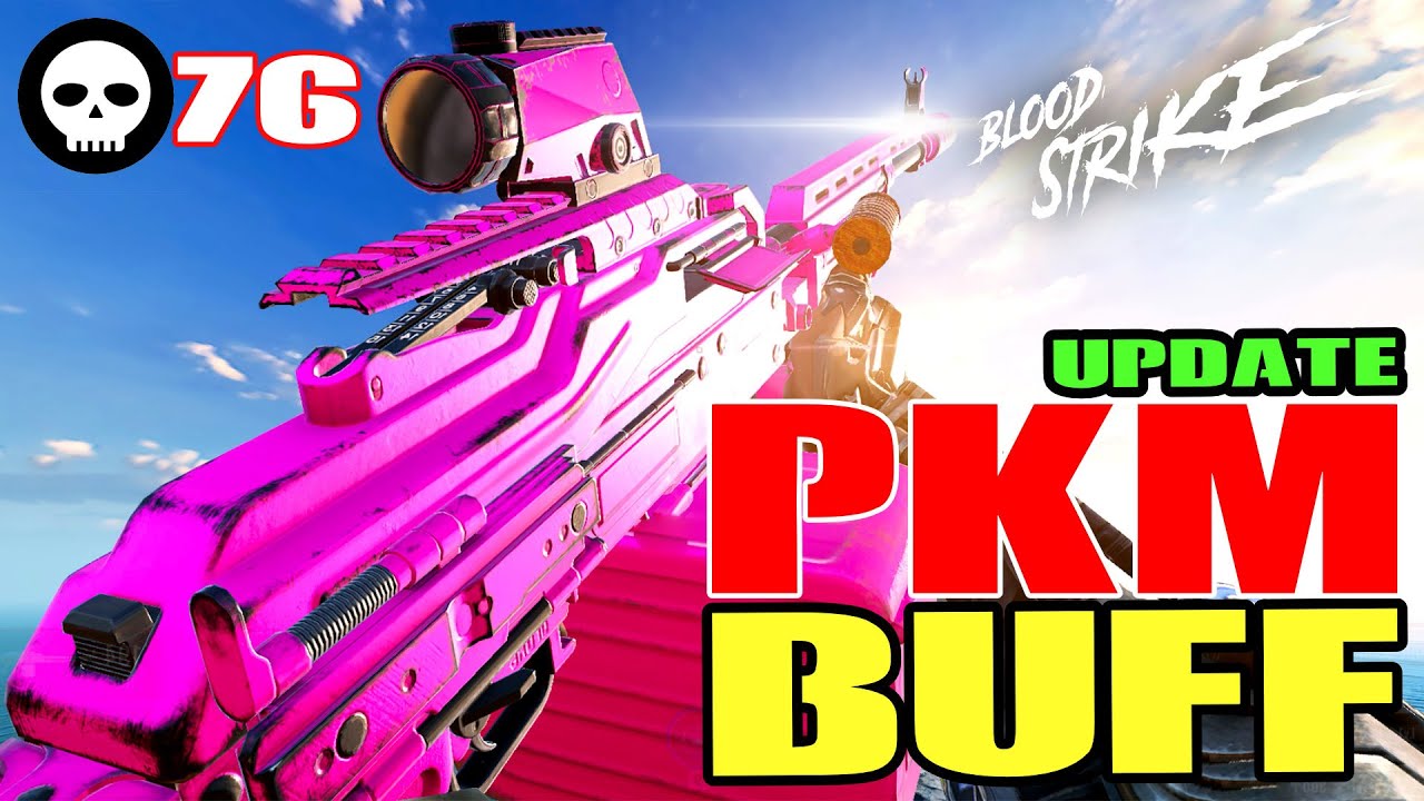 SNiPER KETAR KETiR! PKM Di BUFF LAGi 😂 Blood Strike Indonesia - YouTube