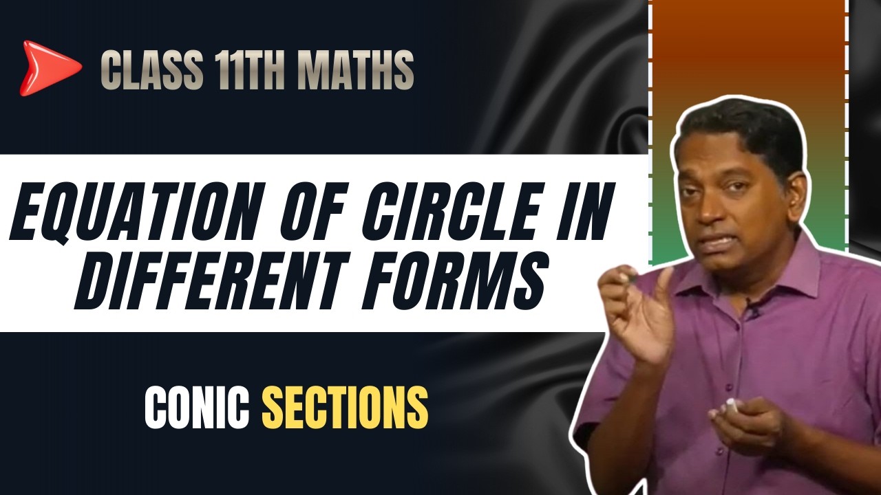 Equation of Circle in Different Form - Class 11 Maths | Chapter 11 ...