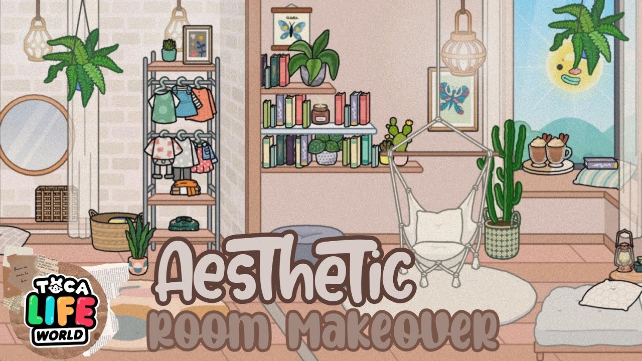 Aesthetic Room Makeover 🌱 | Toca Life World Makeover | Toca Boca - YouTube