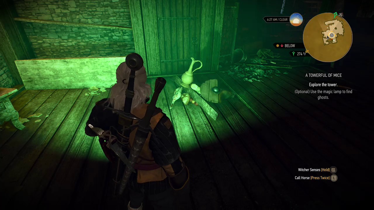 The Witcher 3 Glitch or Haunted Towerful of Mice - YouTube