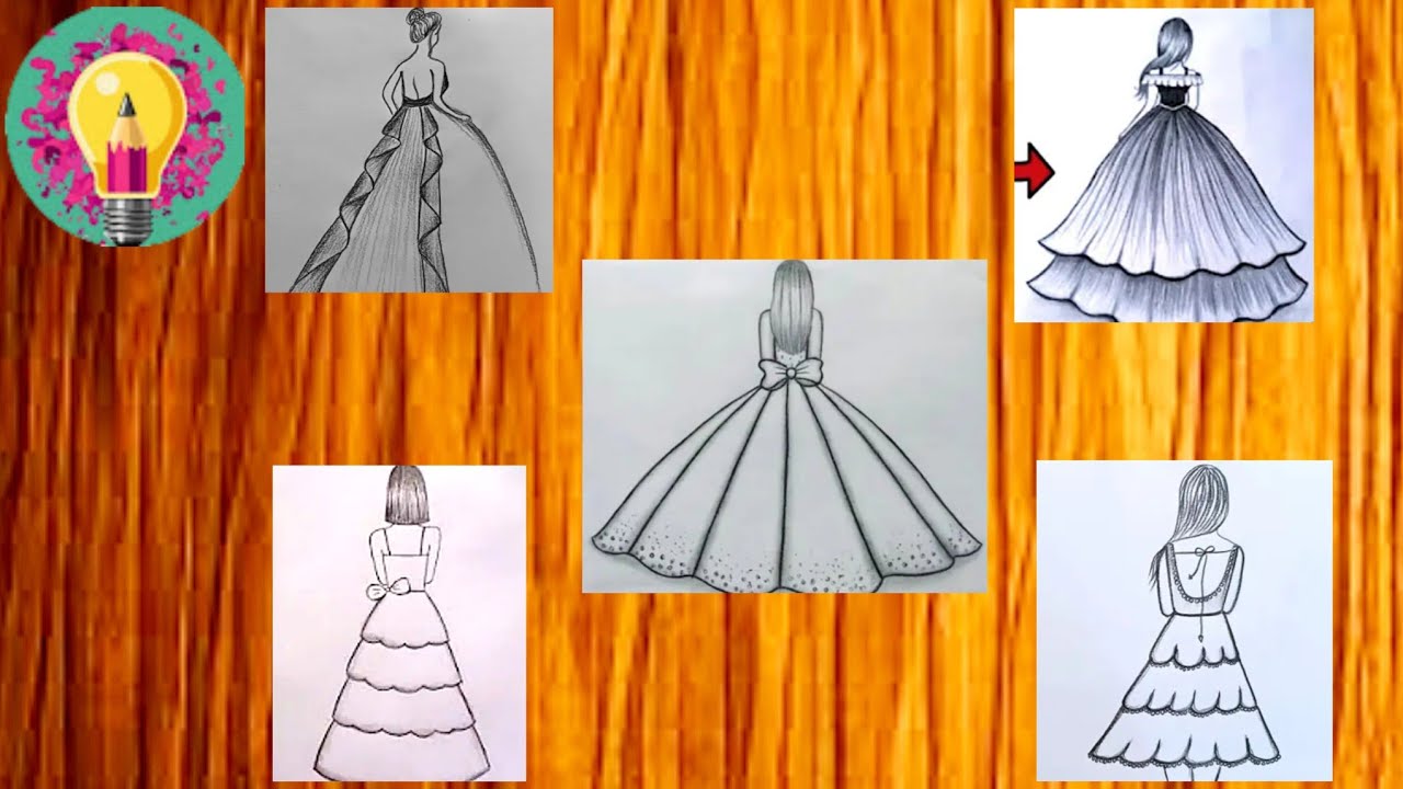 How to beautiful drawings/best drawing easy girl/Easy Girl Backside ...