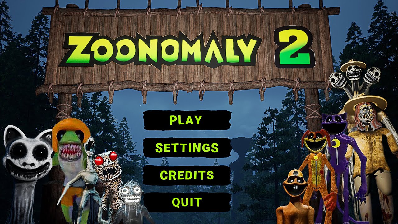 Zoonomaly 2 Official Teaser Trailer - Menu All Bosses ZOOCHOSIS How to ...