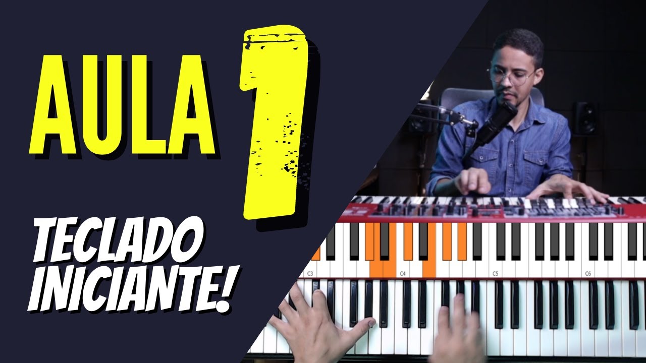 Como tocar Teclado do ZERO/ AULA 1 / PODER DAS TECLAS - YouTube