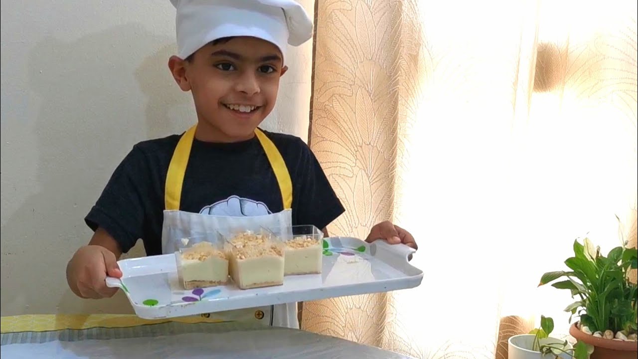 Mango cheesecake cups | Ryan's angels - YouTube