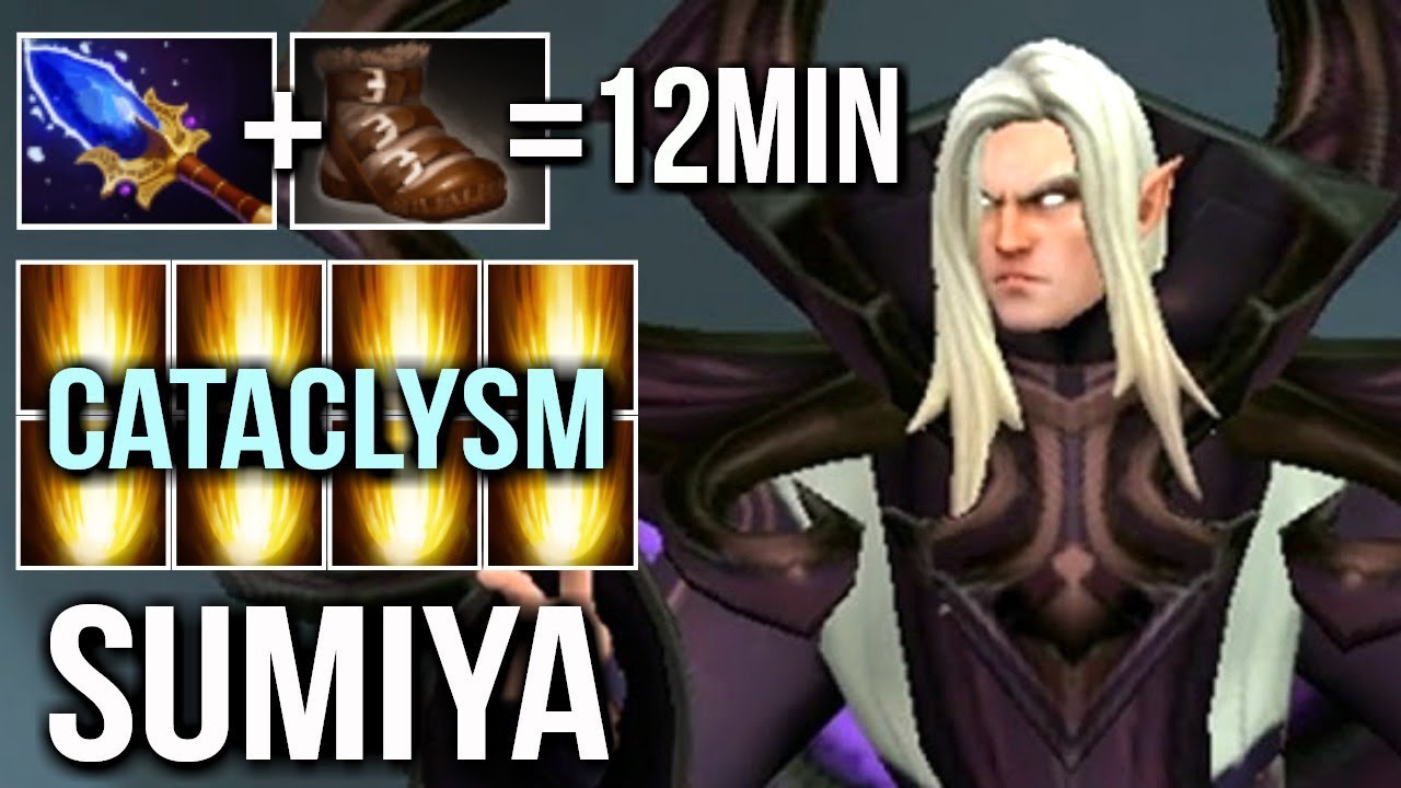Try Hard SumiYa Best Invoker Cataclysm! EPIC Combo Show vs Phantom ...