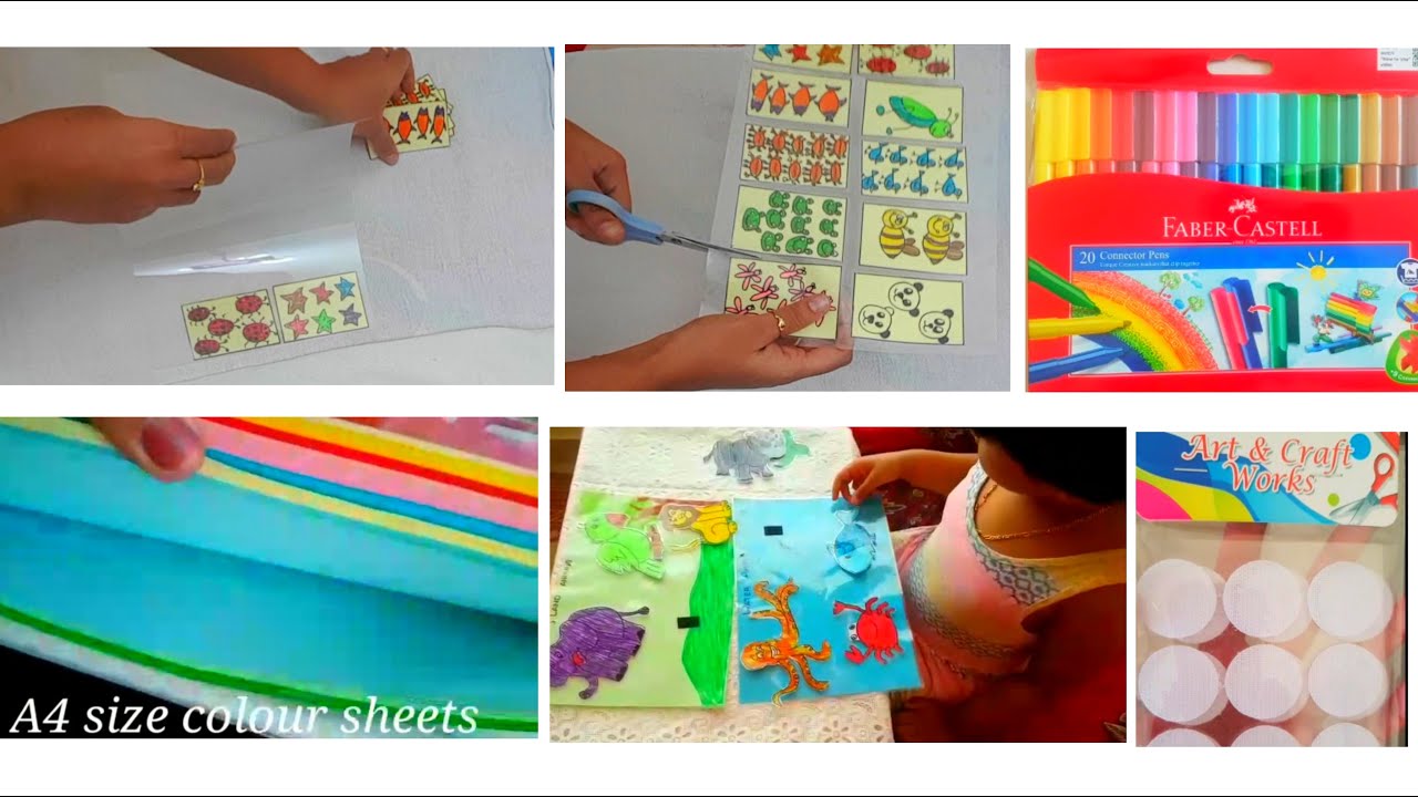How To Make Learning Binder | DIY | Kids Busy Binder| Fun And ...