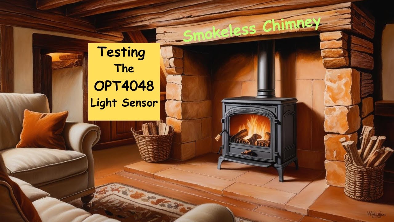 OPT4048 light and color sensor testing - YouTube