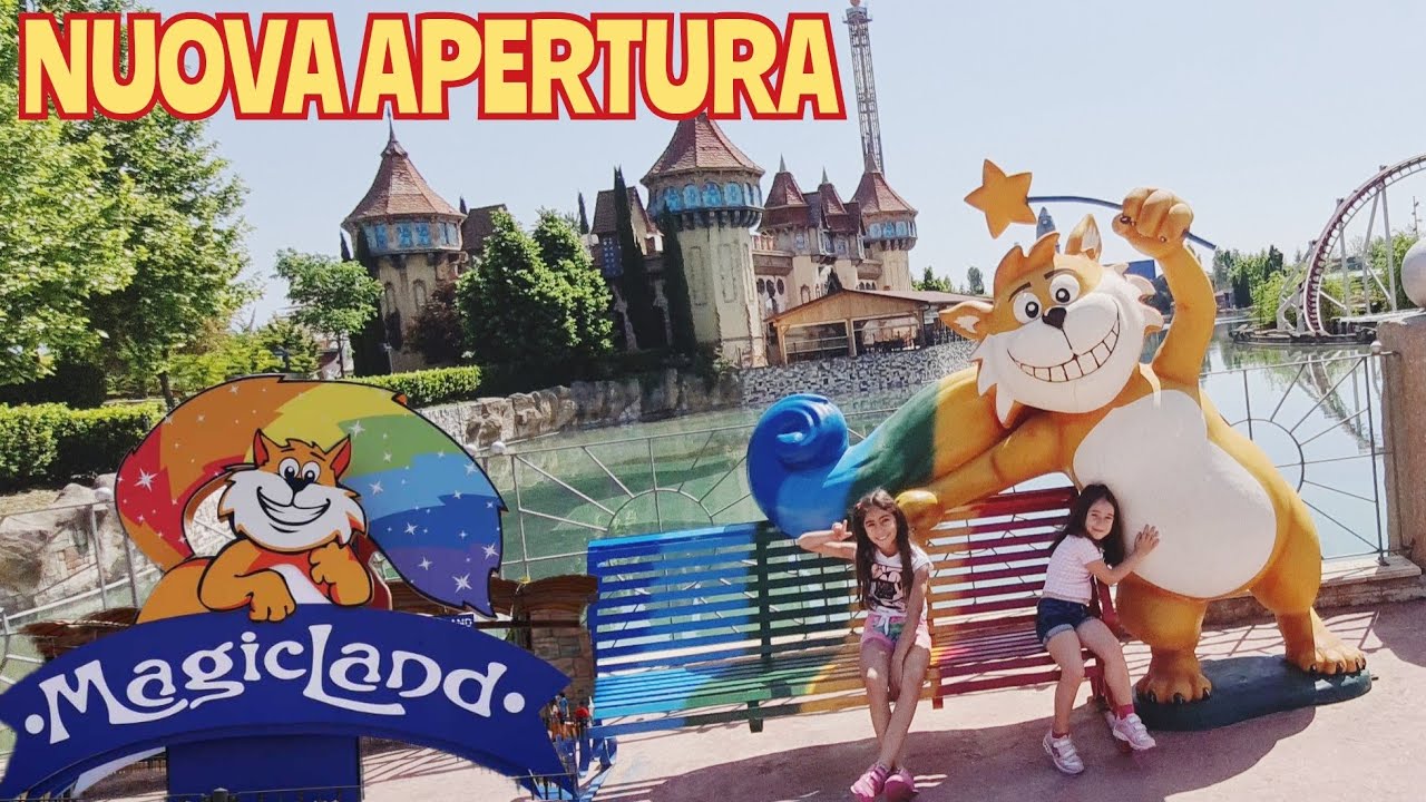 MAGICLAND 2022 | Tour completo del parco divertimento con bambini - YouTube