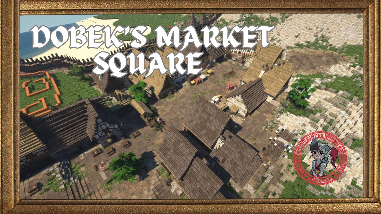 Building the town square to the Medieval town | Dobek Castle | #5 - YouTube