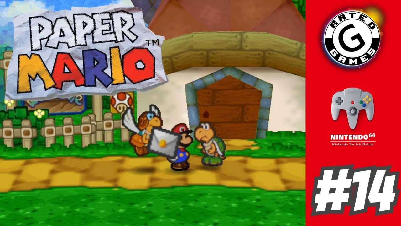 Paper Mario (Nintendo Switch Online) Mail Delivery with Parakarry ️ ...