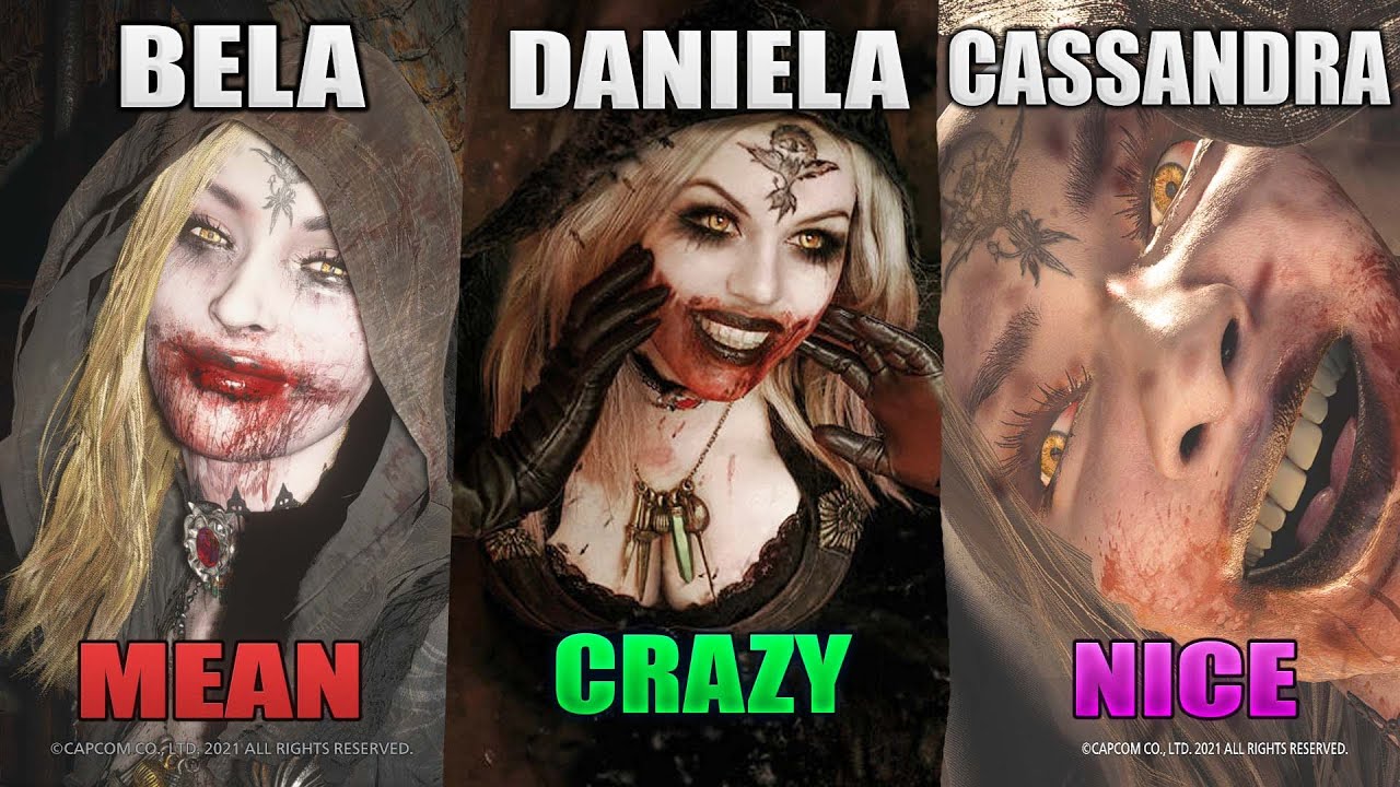 RE8: All Bela, Cassandra & Daniela Dialogue - YouTube
