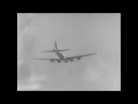 USAAF B-17 Flying Fortress raid over Wilhelmshaven Germany (1943) - YouTube