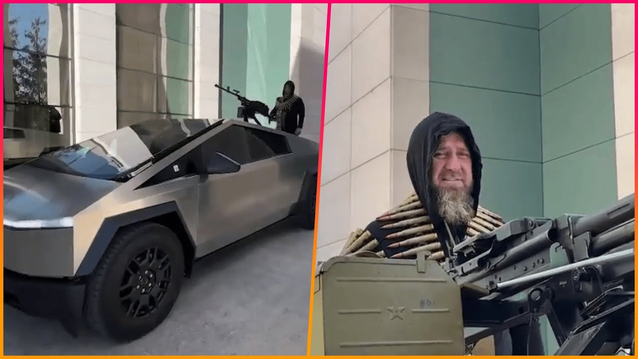 Putin's attack dog Ramzan Kadyrov flaunts a Tesla 'gifted by Elon Musk ...