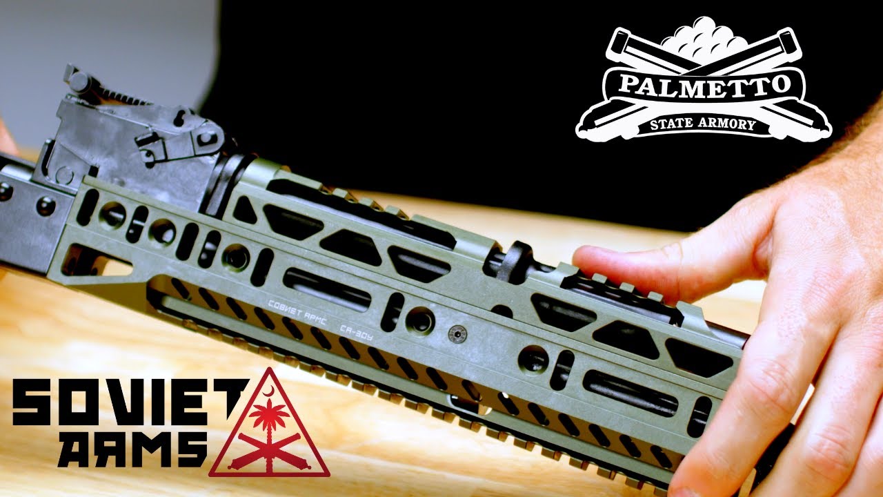 PSA Tutorial: Soviet Arms Long Rail Installation - YouTube