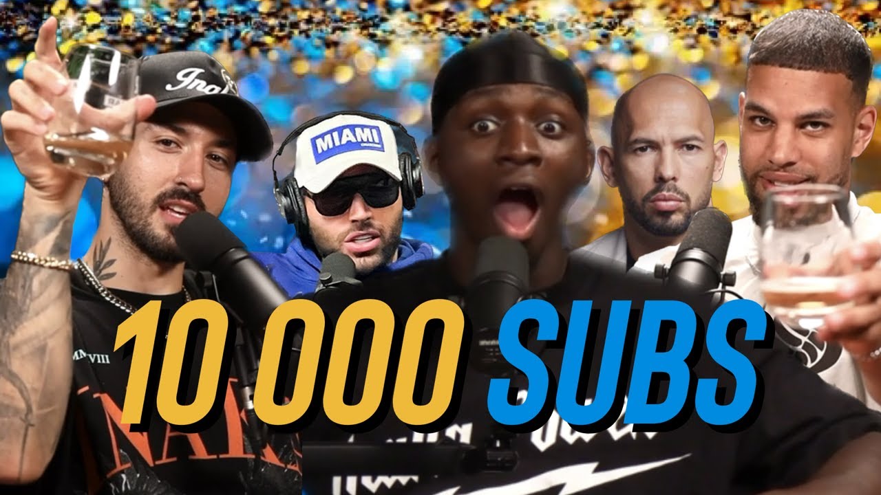 10 000 SUBS 🥳 We Found Someone WORSE Than Tate?! - Sergio Talks Podcast ...