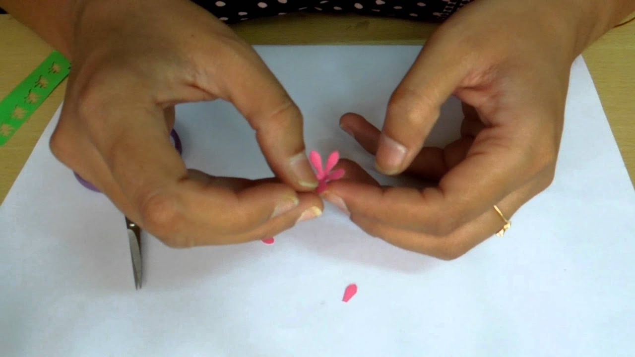 Simple flower tutorial - YouTube