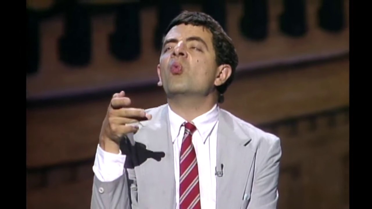 Rowan Atkinson Stand Up 1989 - YouTube