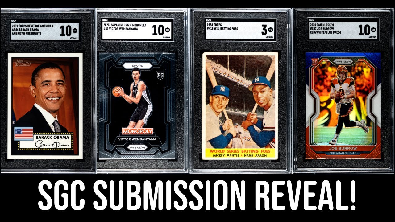 99 Card SGC Submission Reveal! - YouTube